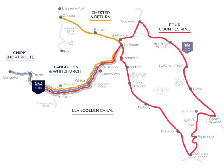 Llangollen Canal Boat Hire, Chirk Narrowboat Holidays | Black Prince