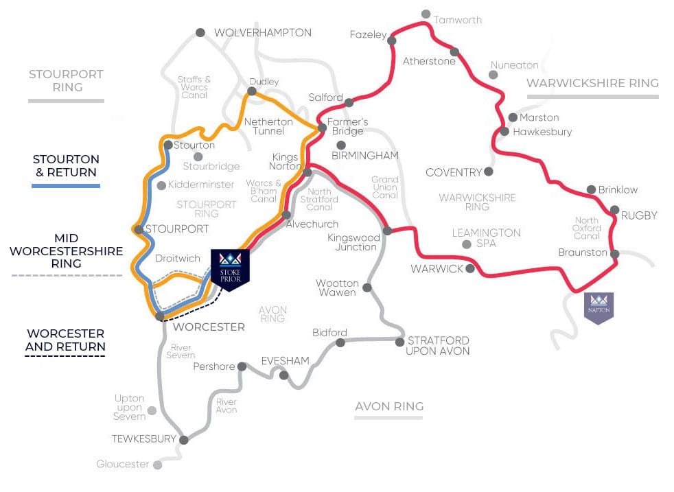 Stoke-Prior Canal Boat Hire, Midlands Narrowboat Holidays | Black Prince